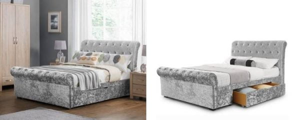 Choosing a Crushed Velvet Sleigh Bed with Storage in 2022